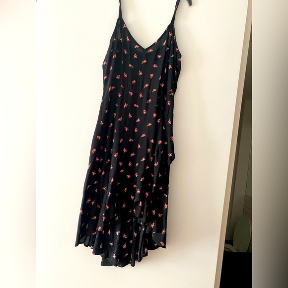 Express | Dresses | Express Ruffle Floral Midi Dress | Poshmark